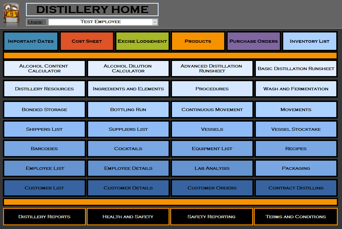 Distillery Tracker Software - Distillery Tracker